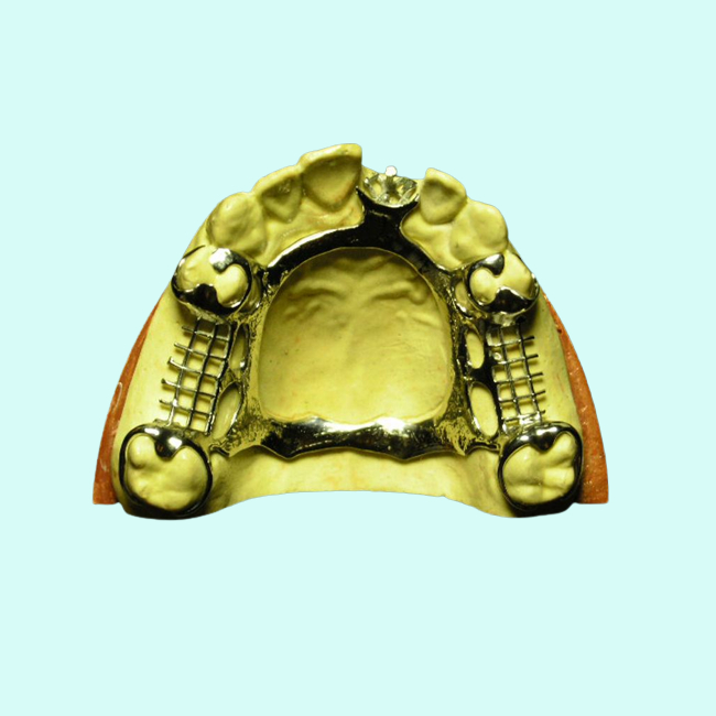 Durable Removable Dental Crown Removable Denture Cobalt Chrome Bracket